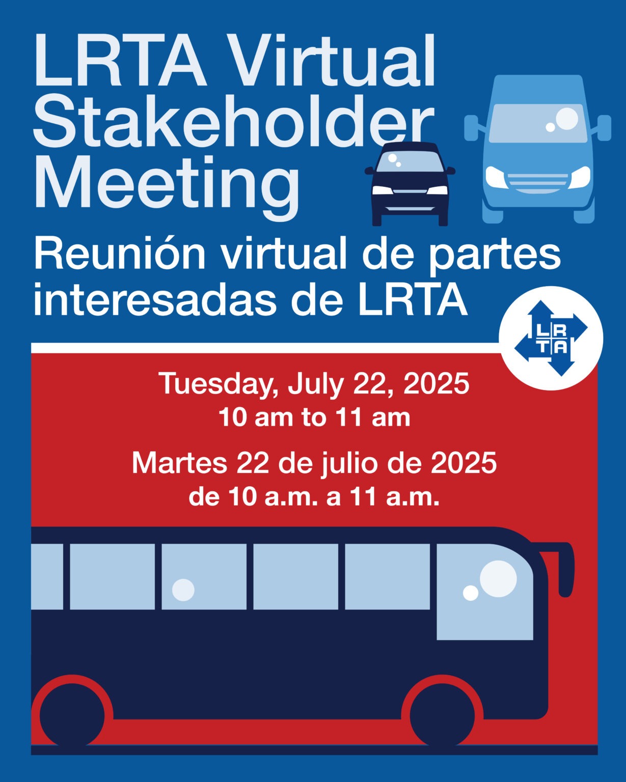 LRTA Virtual Stakeholder Meeting – Lowell Regional Transit Authority