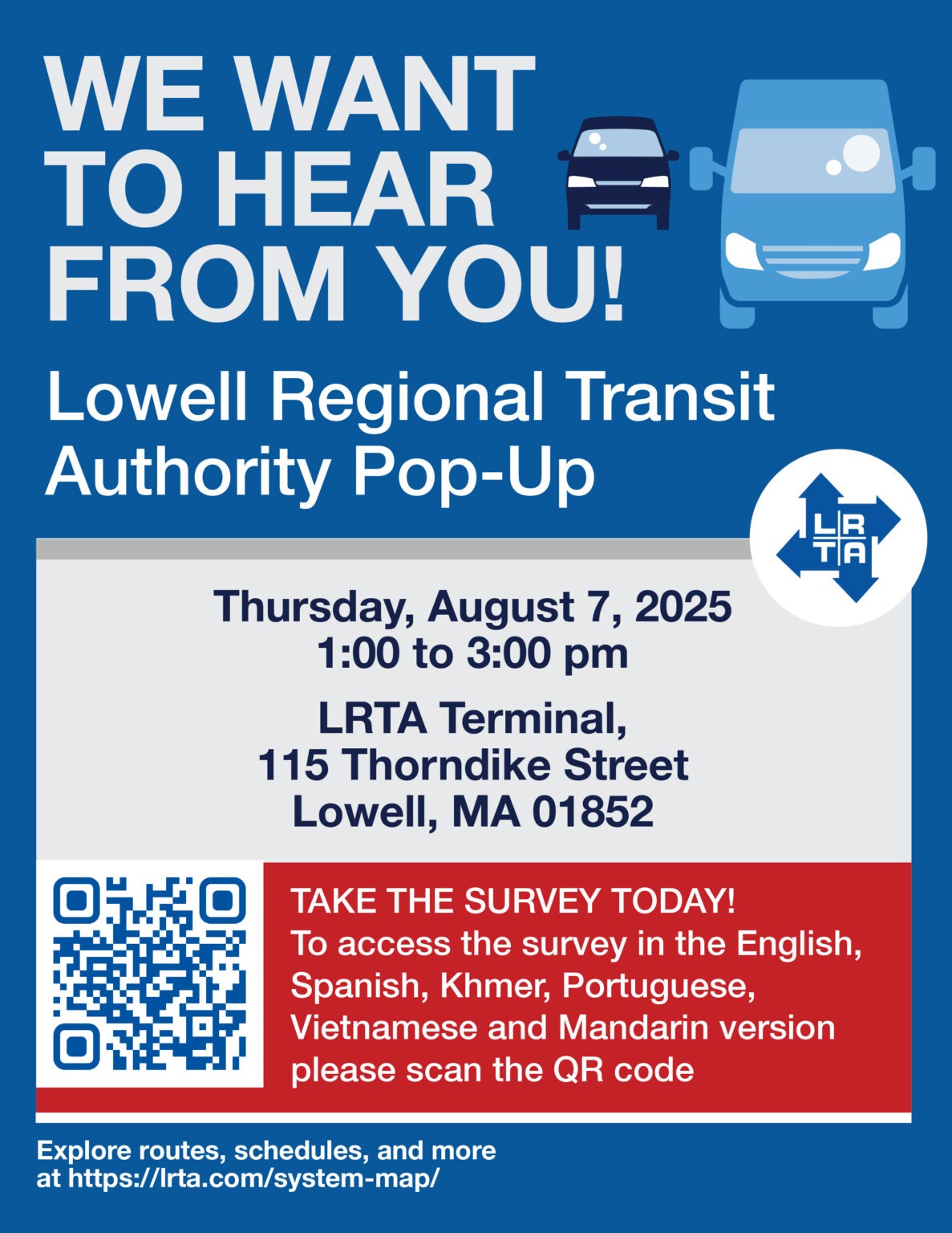 LRTA Table Event on Thursday August 7, 2025 From 1-3 PM in the ...